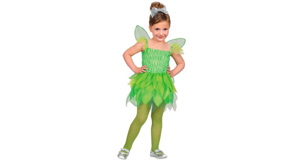 Pustni Kostum Vila Green Pixie