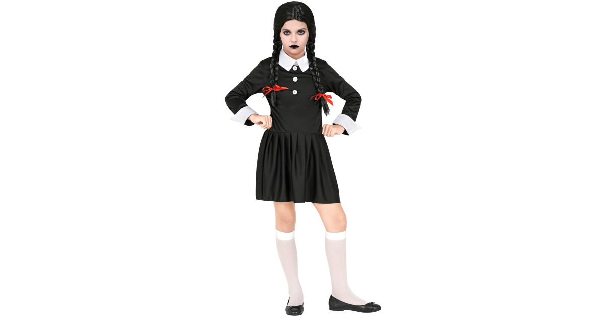 Dekliški Kostum Wednesday Addams